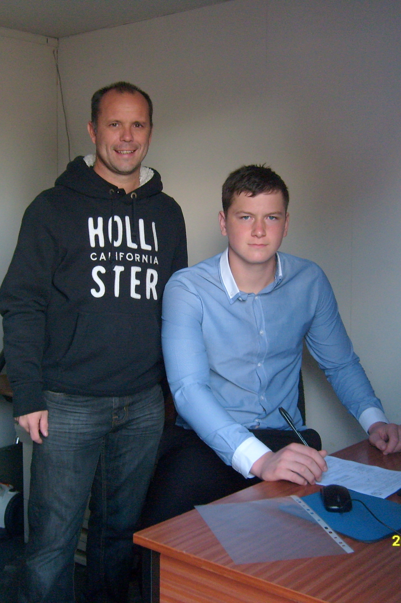Connor Brown signs UCL Forms – AFC Rushden & Diamonds