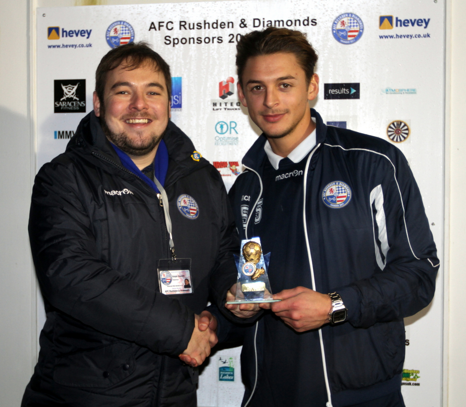 Player of the Month for November – Jack Ashton – AFC Rushden & Diamonds