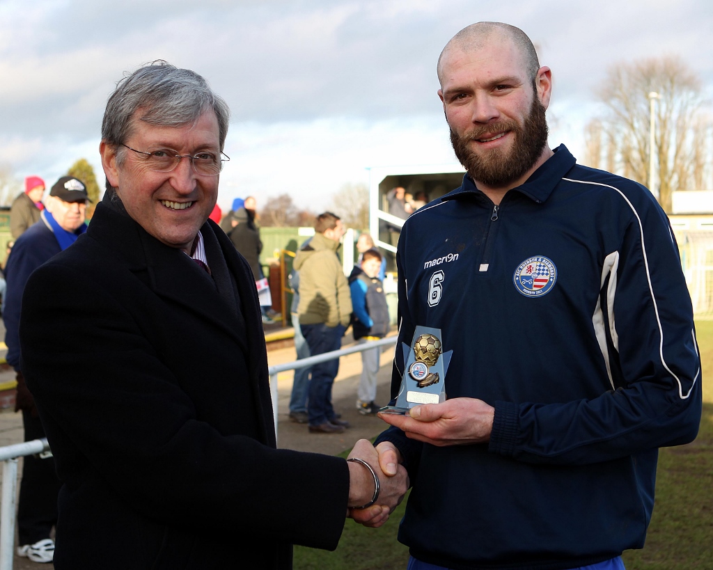 Player of the Month for December – Adam Confue – AFC Rushden & Diamonds
