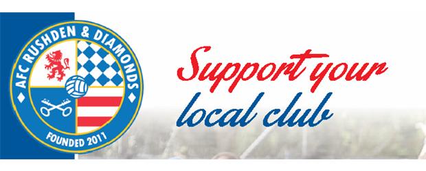 Pre-Season Fixture List Poster – AFC Rushden & Diamonds