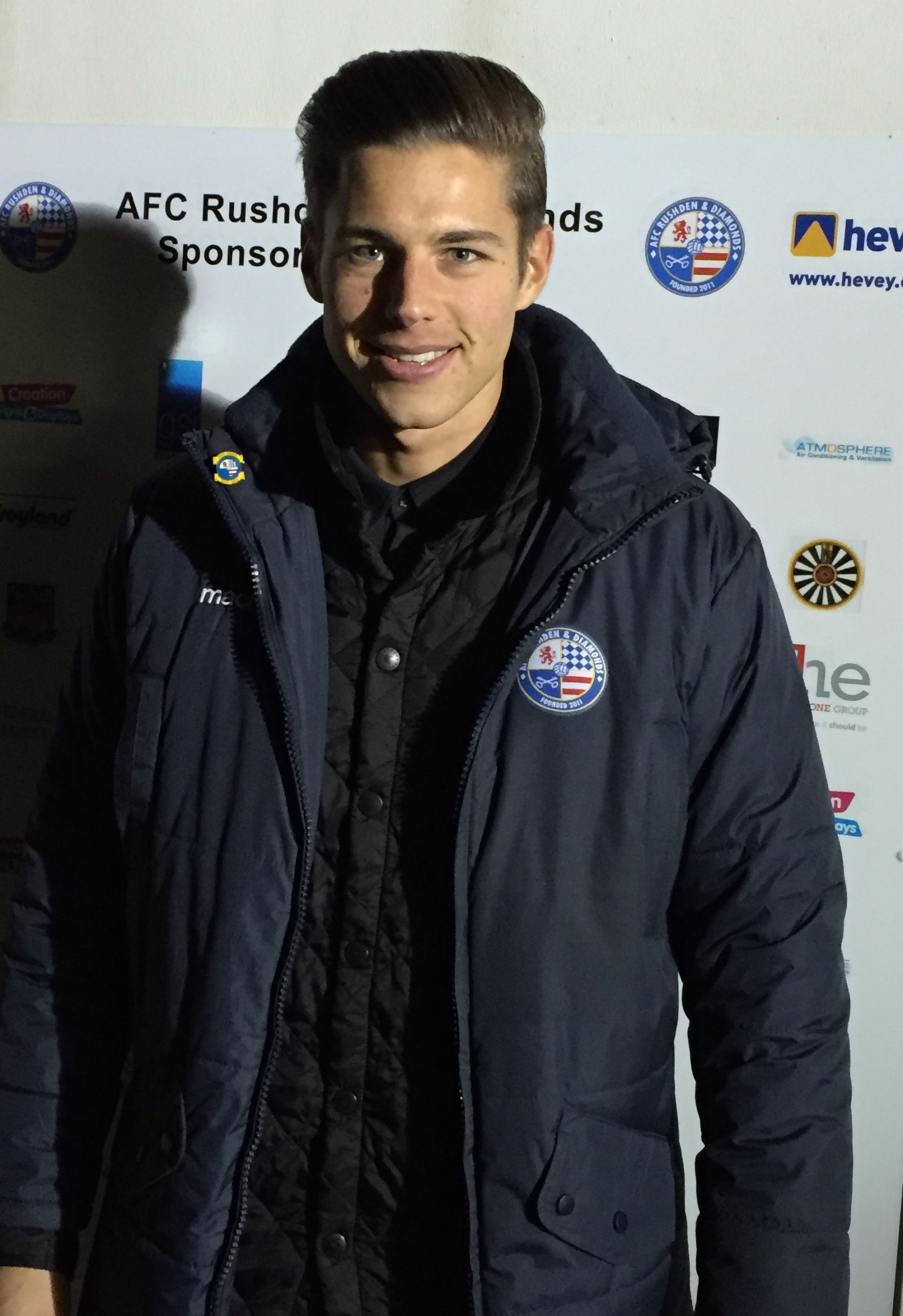 New Signing – Tom Liversedge – AFC Rushden & Diamonds