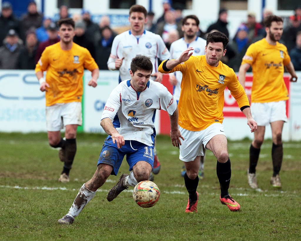 AFC Rushden & Diamonds v Kings Langley FC. Evo-Stik Southern Football ...