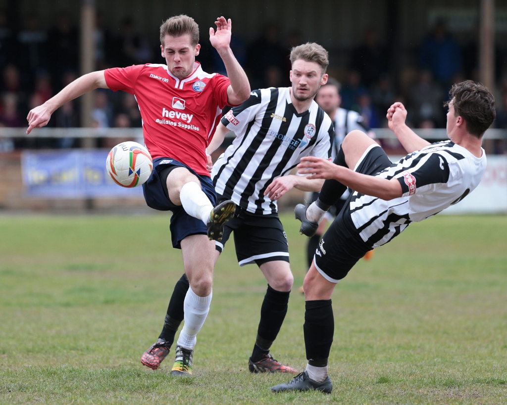 St Ives Town FC v AFC Rushden & Diamonds. Evo-Stik Southern Football ...