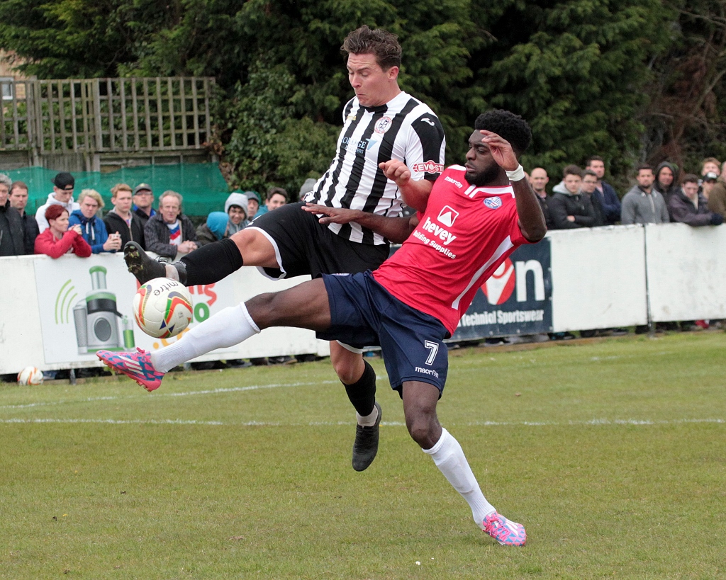 St Ives Town FC v AFC Rushden & Diamonds. Evo-Stik Southern Football ...