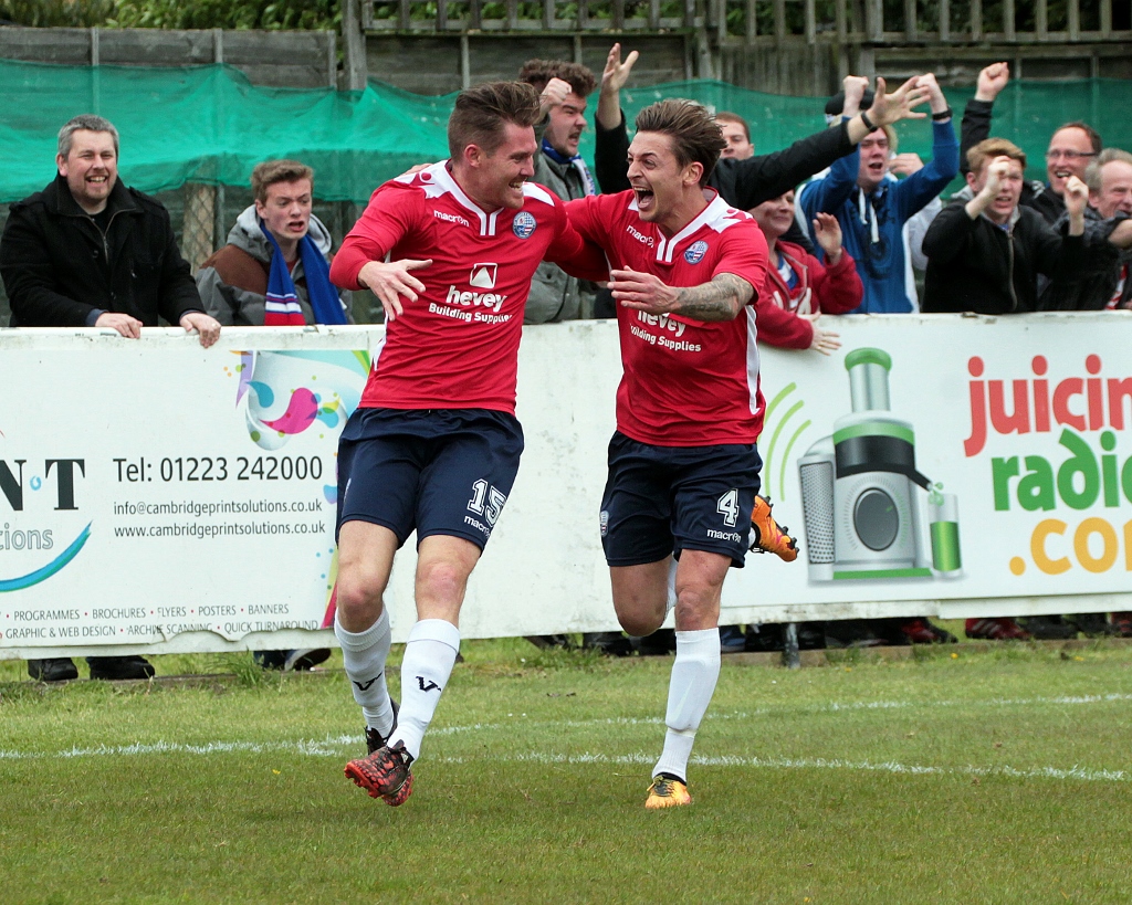 St Ives Town FC v AFC Rushden & Diamonds. Evo-Stik Southern Football ...