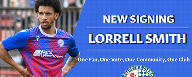 Lorrell Smith joins the Club – AFC Rushden & Diamonds