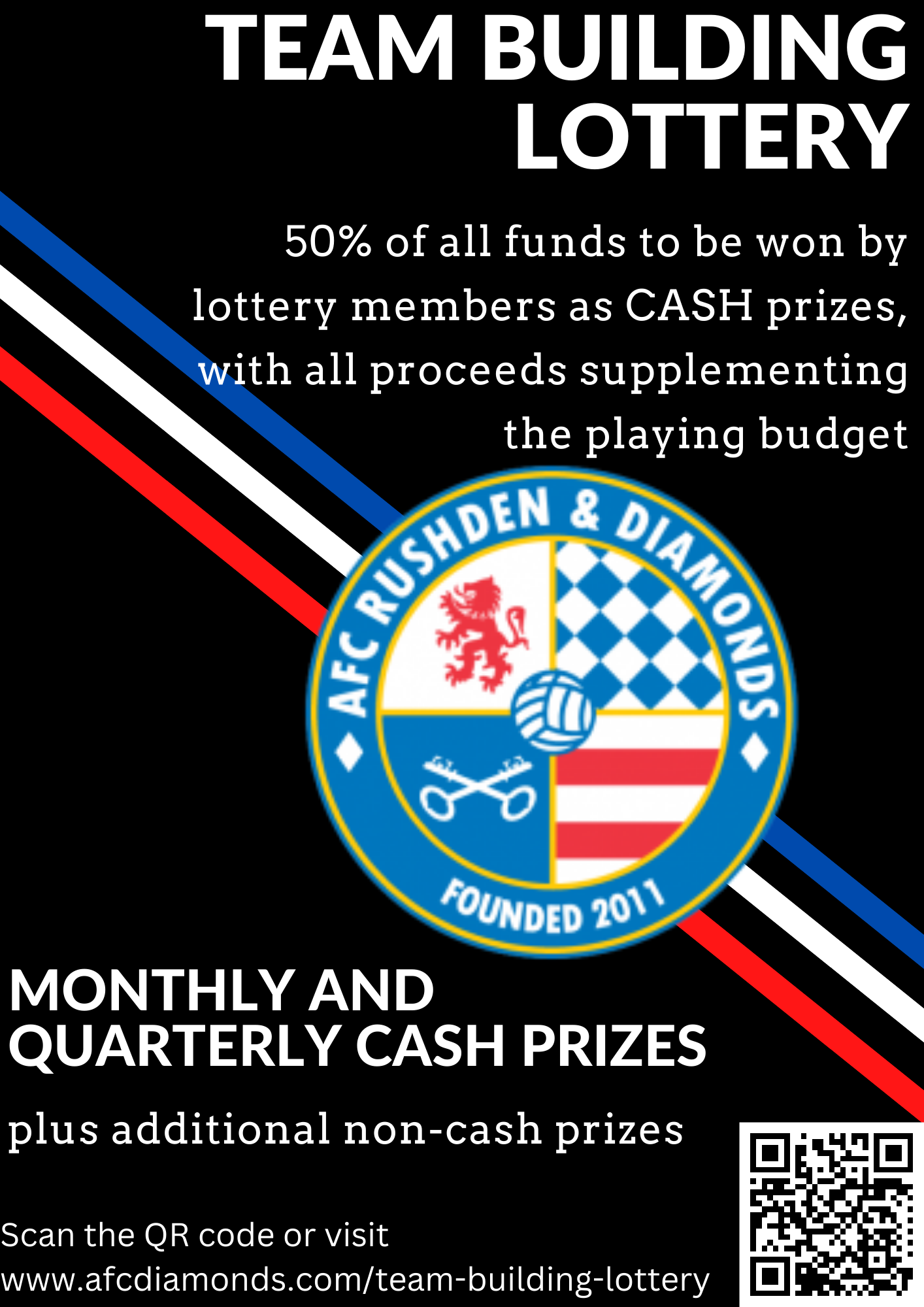 Team Building Lottery – AFC Rushden & Diamonds