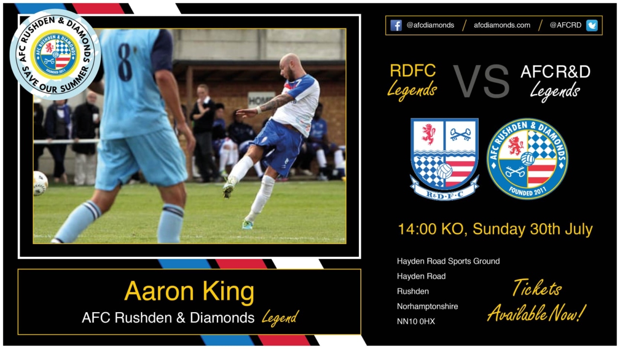 AFC R&D Legend – Aaron King – AFC Rushden & Diamonds