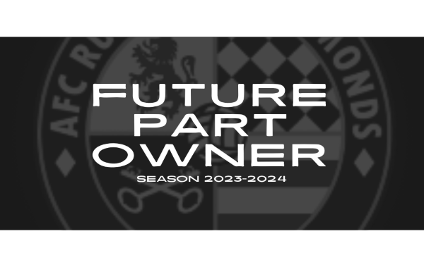Future Part Owner Membership – AFC Rushden & Diamonds