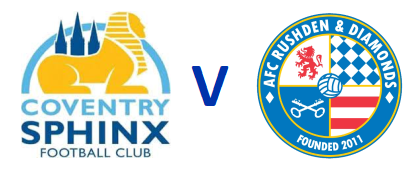 Coventry Sphinx v AFC Rushden & Diamonds – AFC Rushden & Diamonds