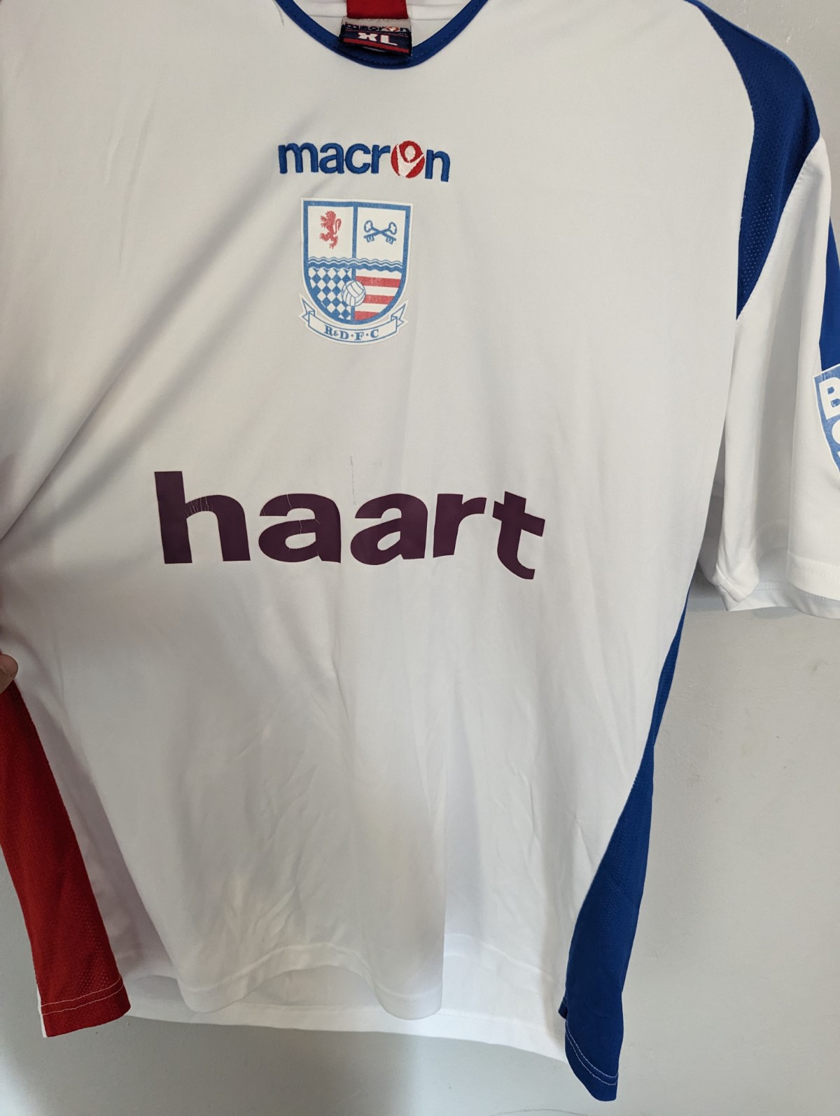 Lot 10a – Jake Beecroft Match Worn Not Signed – AFC Rushden & Diamonds