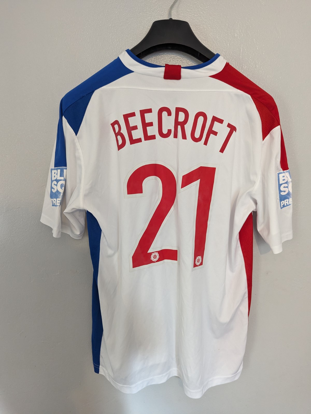 Lot 10b – Jake Beecroft Match Worn Not Signed – AFC Rushden & Diamonds