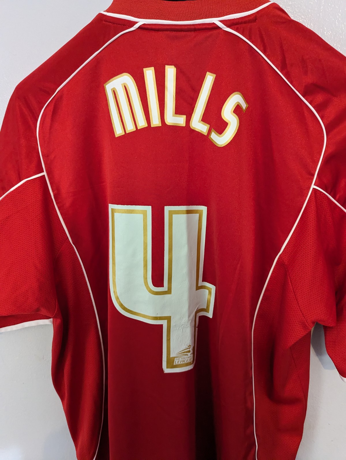 Lot 12b – Gary Mills Match Worn Not Signed – AFC Rushden & Diamonds