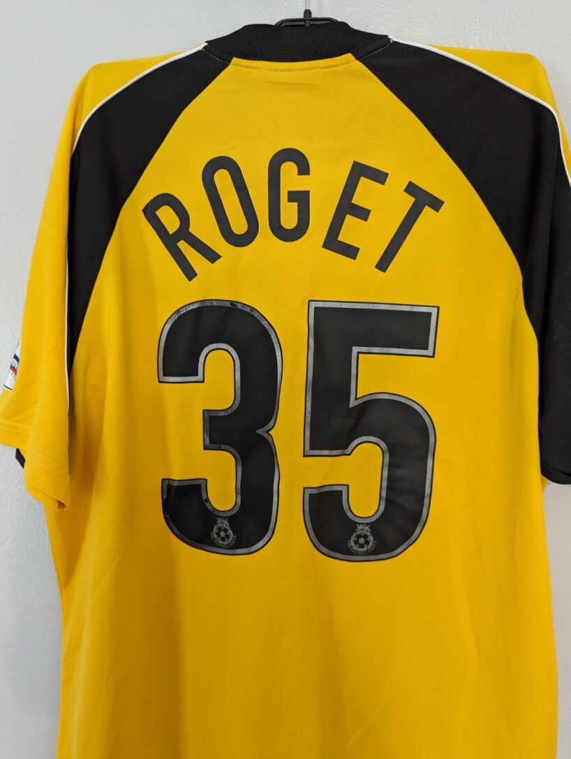 Lot 24b – Leo Roget Match Worn Shirt – AFC Rushden & Diamonds