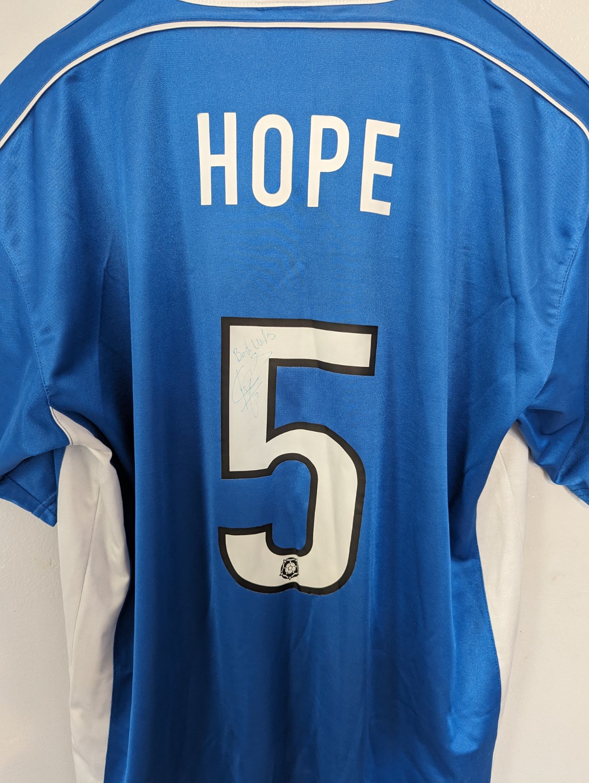 Lot 7b – Chris Hope Match Worn Shirt Signed – AFC Rushden & Diamonds