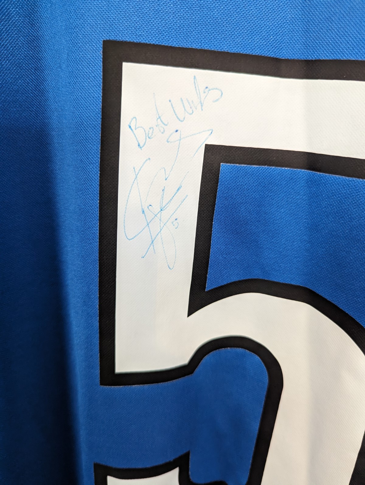 Lot 7c – Chris Hope Match Worn Shirt Signed – AFC Rushden & Diamonds