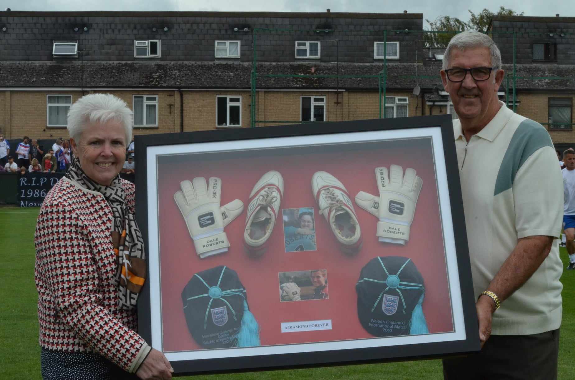 Isabel & George Roberts – A Diamond Forever – AFC Rushden & Diamonds