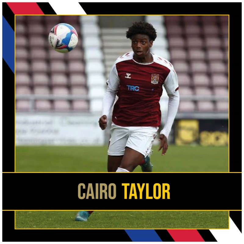 New Signing: Cairo Taylor – AFC Rushden & Diamonds