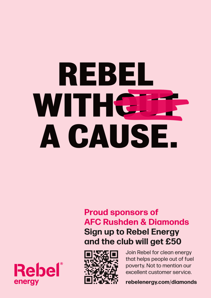 Rebel Energy Incentive – AFC Rushden & Diamonds
