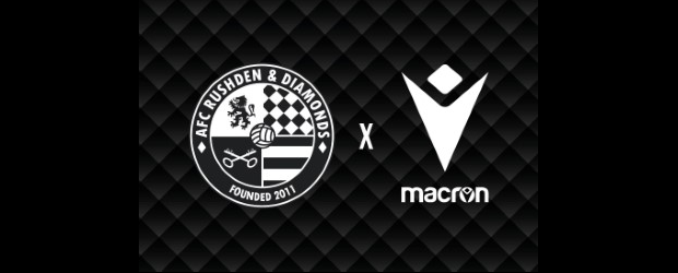 Macron Kit Renewal 2024 – 2027 – AFC Rushden & Diamonds