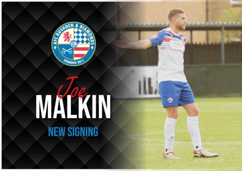 New Signing | Joe Malkin – AFC Rushden & Diamonds
